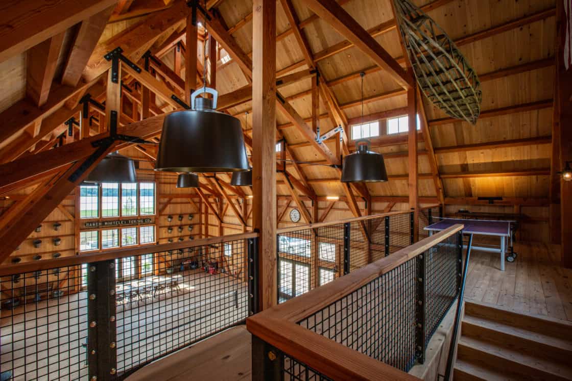 Bank Barn | Indoor Basketball Court | Custom Barn Builders | Full ...